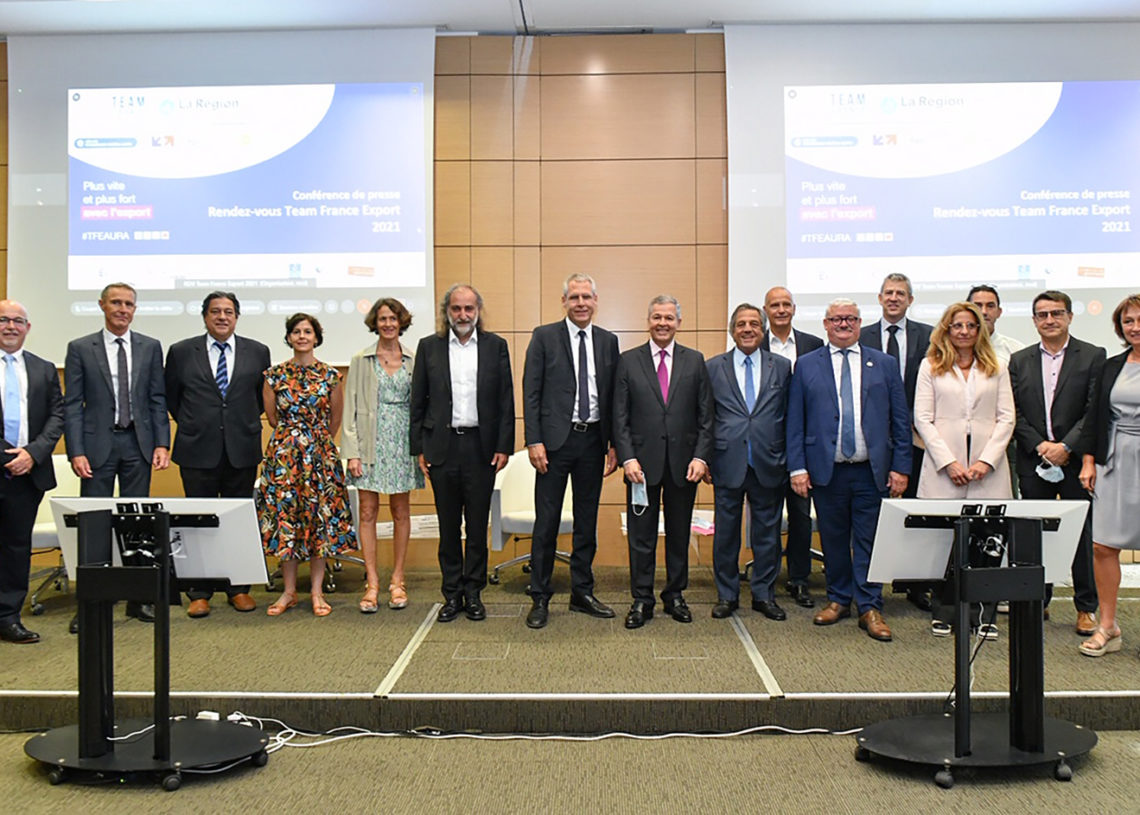 Auvergne-Rhône-Alpes : la Team France Export monte en puissance - Le Moci