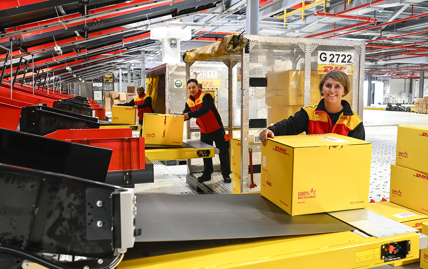 Logistique : DHL Express inaugure un nouveau hub géant à Roissy - Le Moci