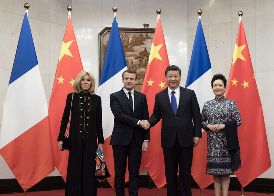 Chine : visite d'Emmanuel Macron sur fond de baisse des exportations - Le Moci