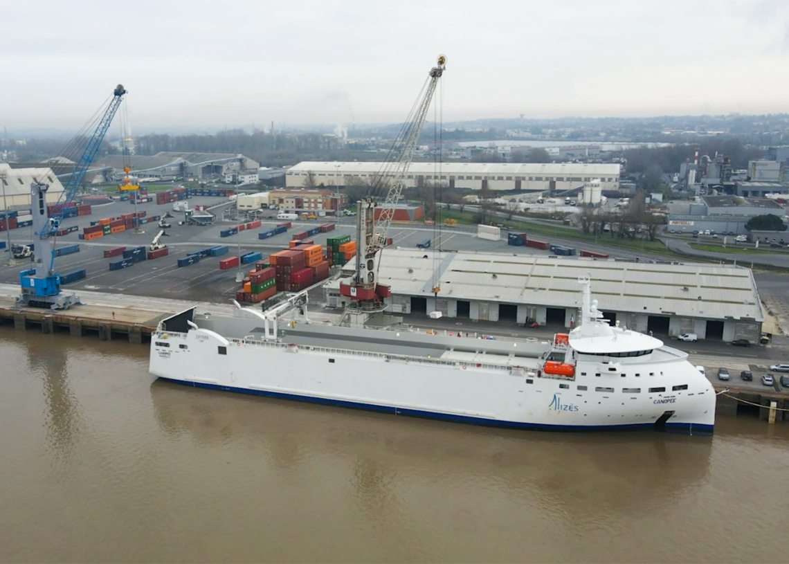 Transport maritime : première traversée transatlantique réussie pour le ...